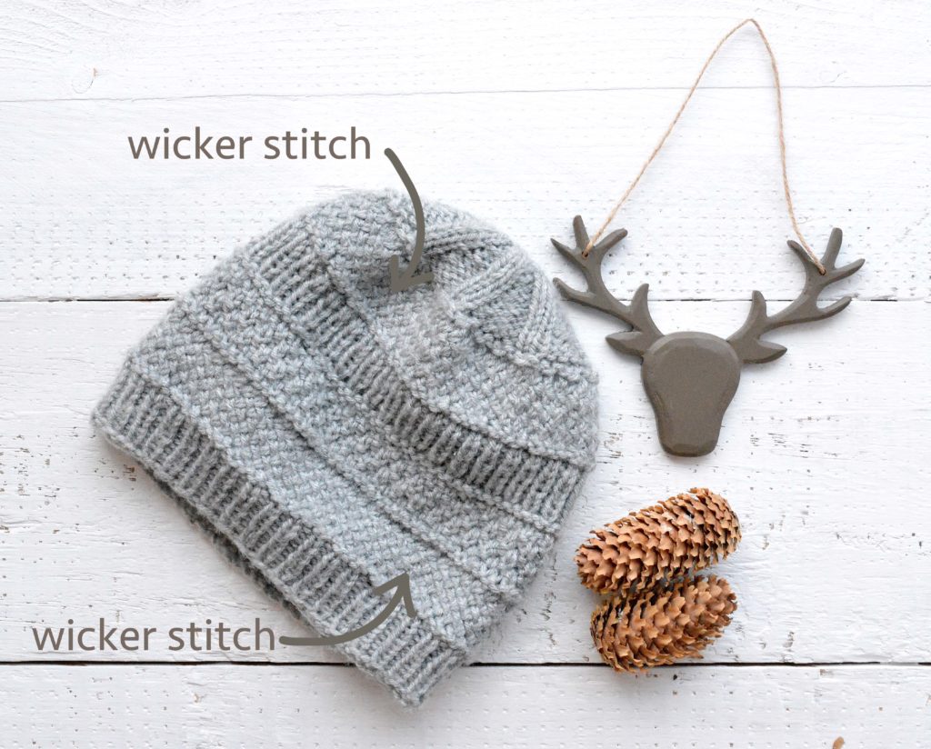 How to Knit the Wicker Stitch - KnotEnufKnitting