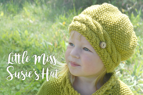 little miss susies hat - KnotEnufKnitting