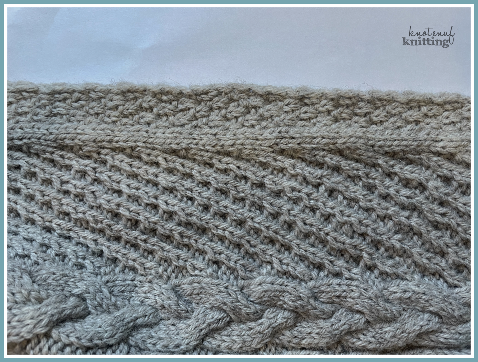 How to Knit Neat Edges - KnotEnufKnitting